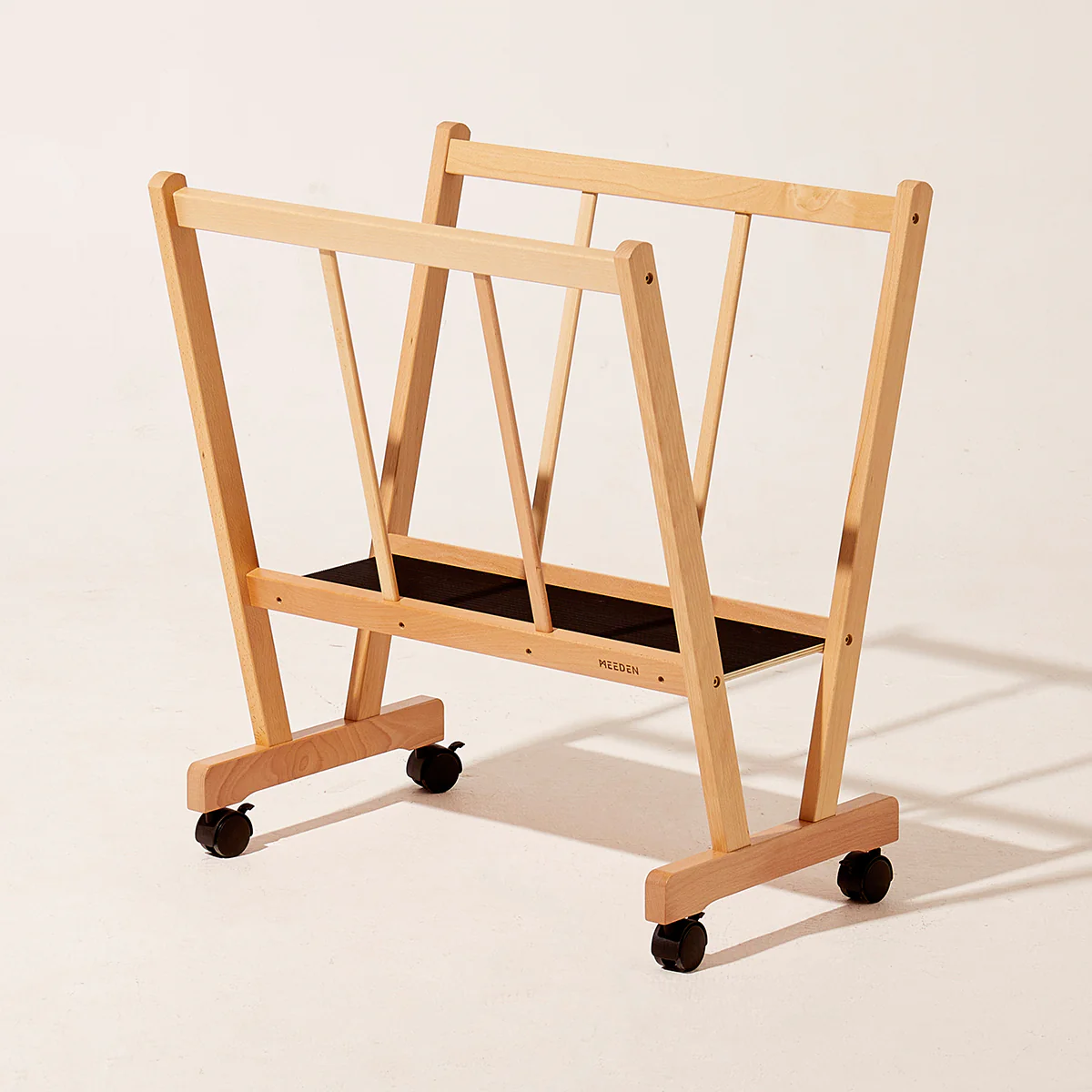 MEEDEN Wooden Large Print Rack with Castors | כני ציור | כני ציור